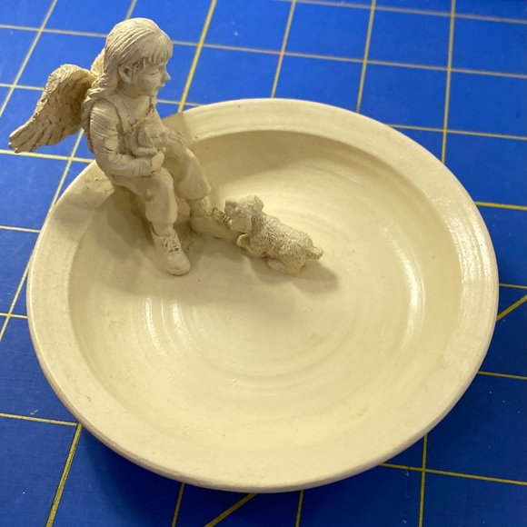 Unknown | Kitchen | Ceramic Angel Ring Dish | Poshmark